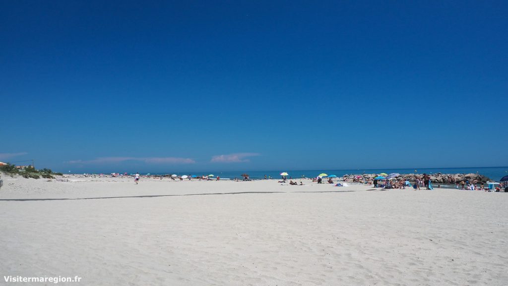 Plage du Port de Plaisance (Rive Est), Frontignan 34 Hérault