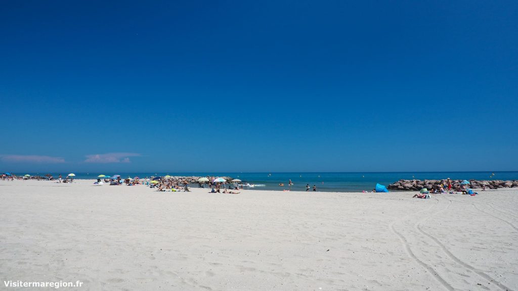 Plage du Port de Plaisance (Rive Est), Frontignan 34 Hérault