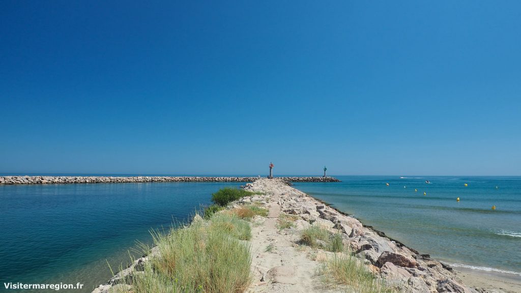 Plage du Port de Plaisance Rive Ouest, Frontignan 34 Hérault