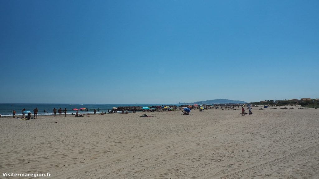 Plage du Port de Plaisance Rive Ouest, Frontignan 34 Hérault